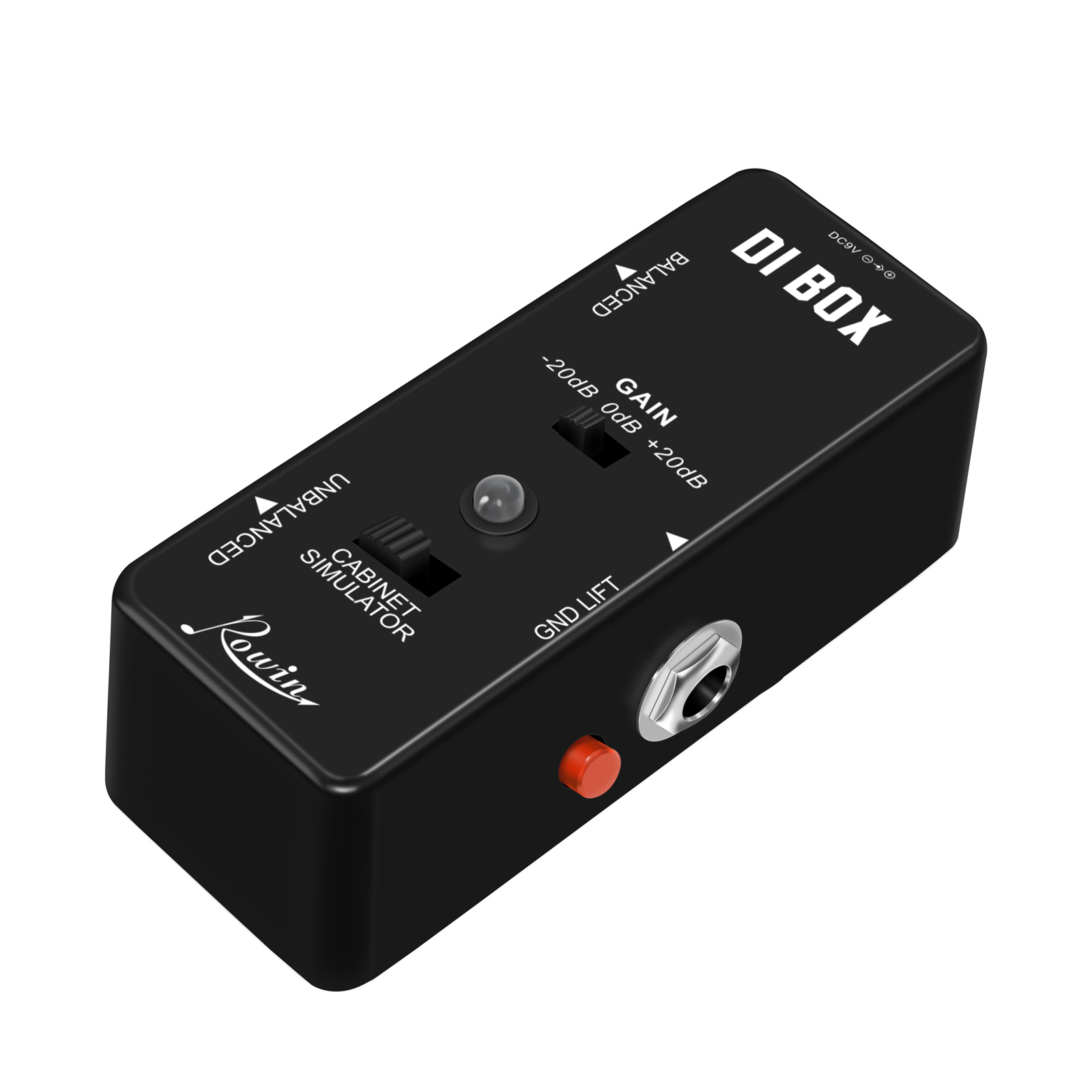 Rowin LEF-331 Direct Box Guitar Bass Passive DI Bo... – Grandado