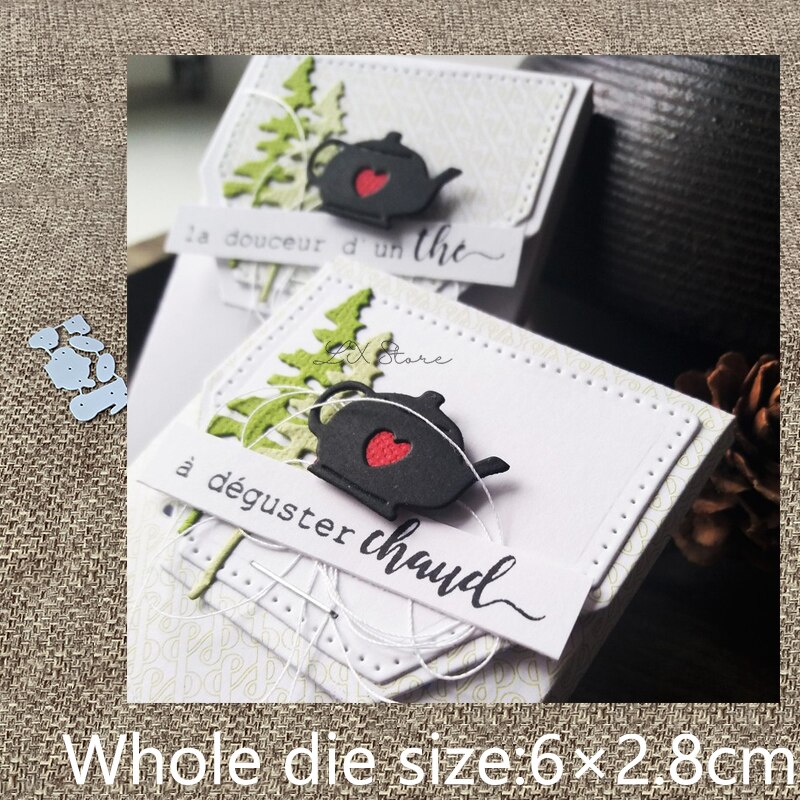 Craft Metal stencil mold Cutting Dies teacup teapo... – Grandado