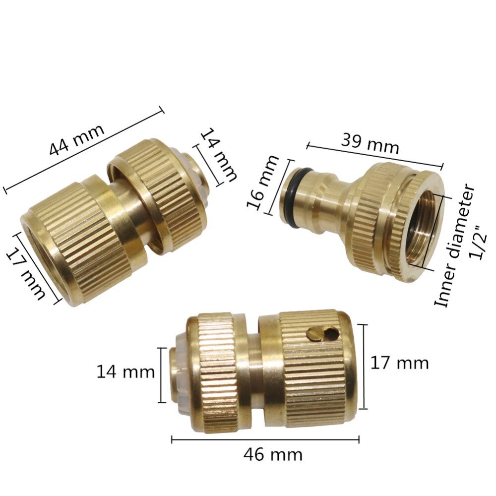 Brass Quick Connector kit Faucets Standard Connect... – Grandado