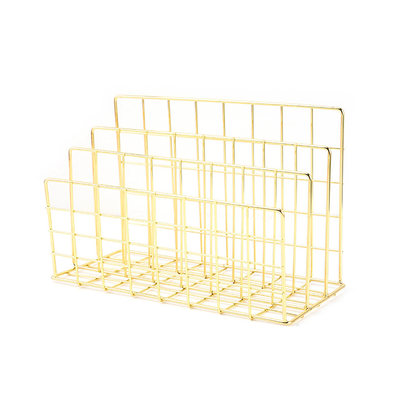 Ins Minimalist Iron Desktop Storage Rack Organizer... – Vicedeal