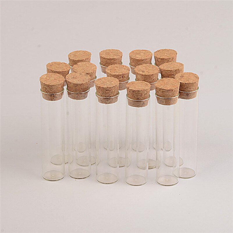 Mini glaskrukke med propper 3ml 6 ml flasker med s... – Grandado