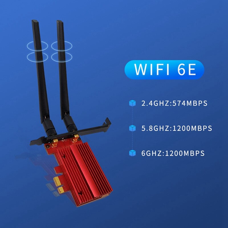 Wifi6e Tri-Band For AMD Ax3000pro Pcie Wireless Wi... – Grandado