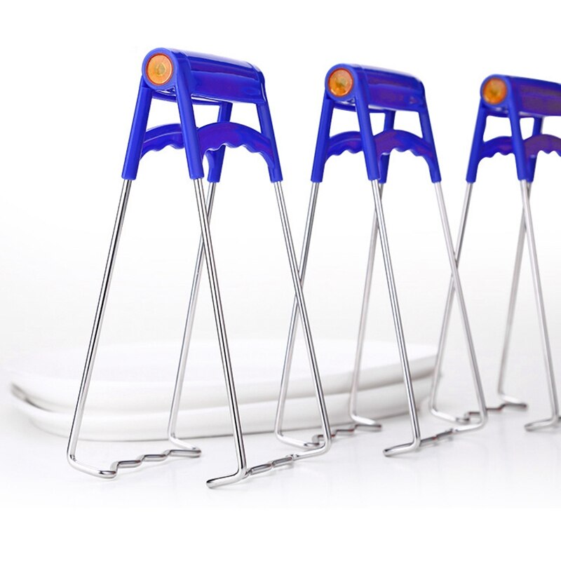 5Pcs Stainless Steel Dish Plate Clip Kitchen Foldi... – Grandado