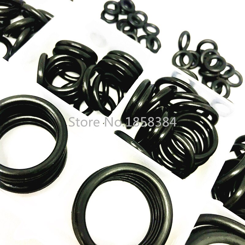 200PCS/set Rubber O Ring Assortment kit oring Wash... – Grandado