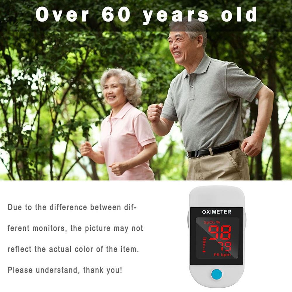 Household Fingertip Pulse Oximeter LED Portable Di... – Grandado