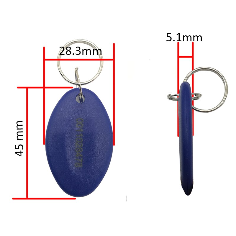 10 pcs Read only TK4100 125 khz Rfid keyfobs EM Ke... – Grandado