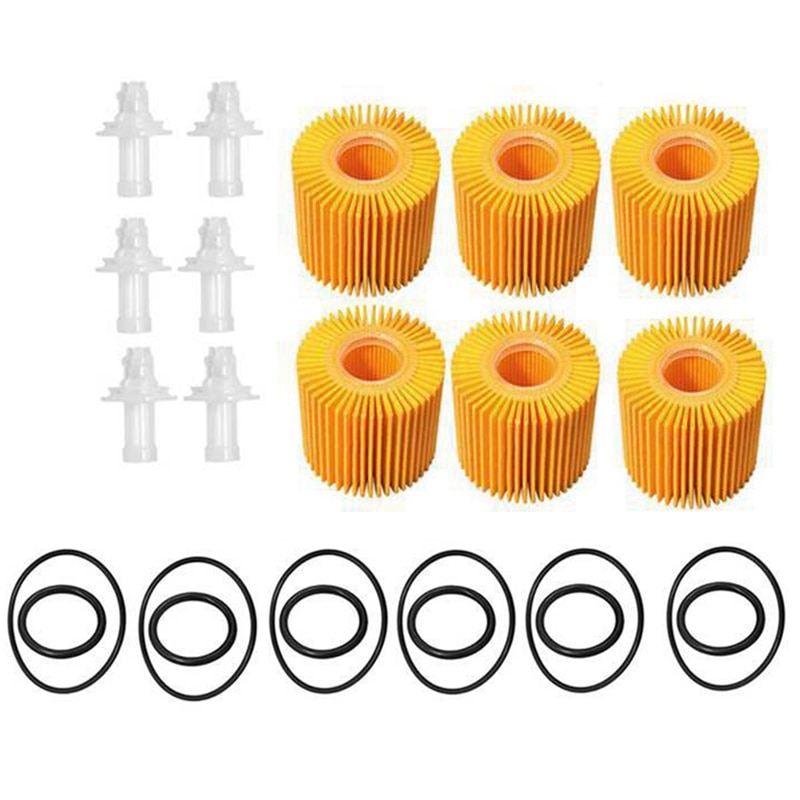 6Sets Oil Filter Kits for Toyota Avalon Camry High... – Vicedeal