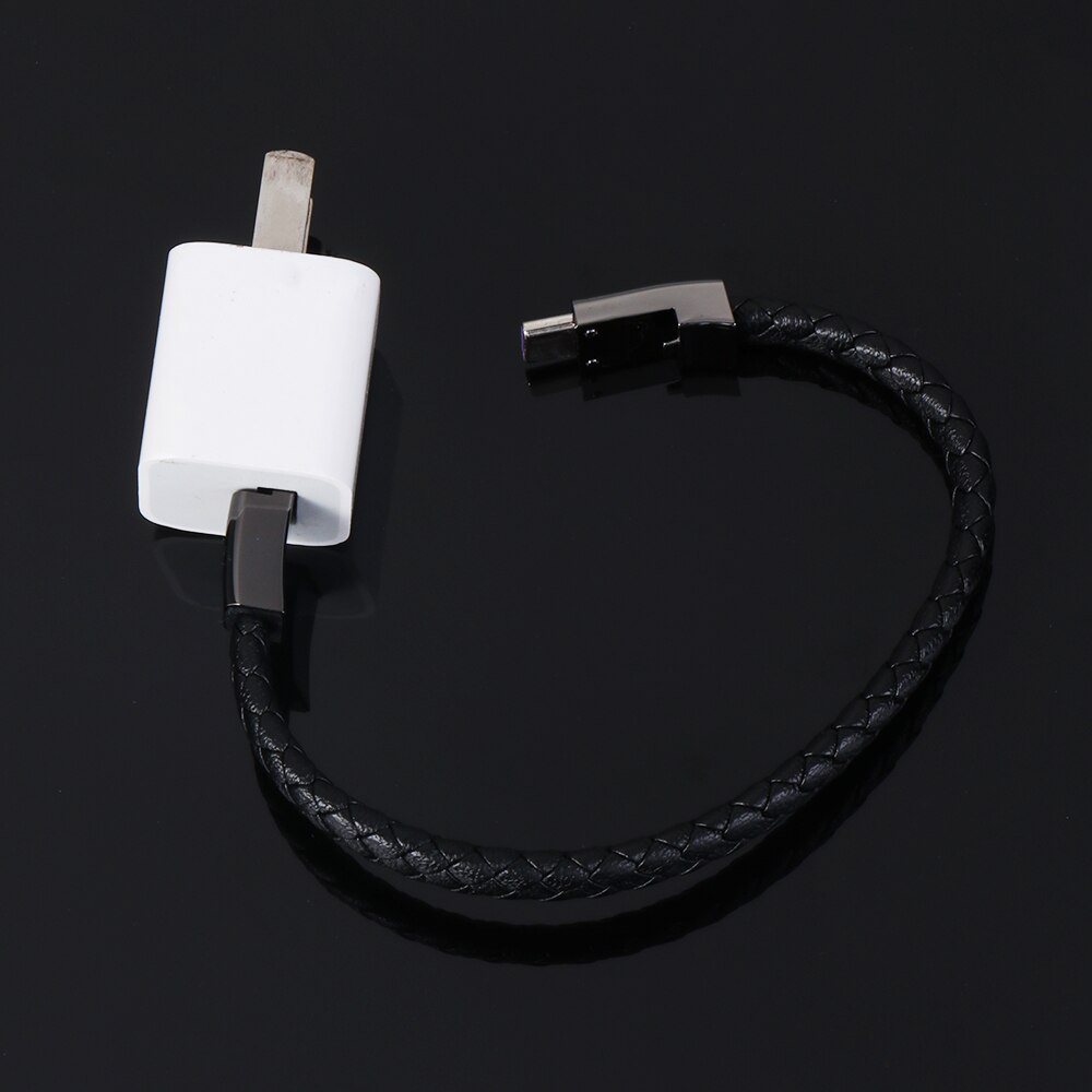 -Styling USB Type C Data Cable Leather Bracelet Mi... – Grandado