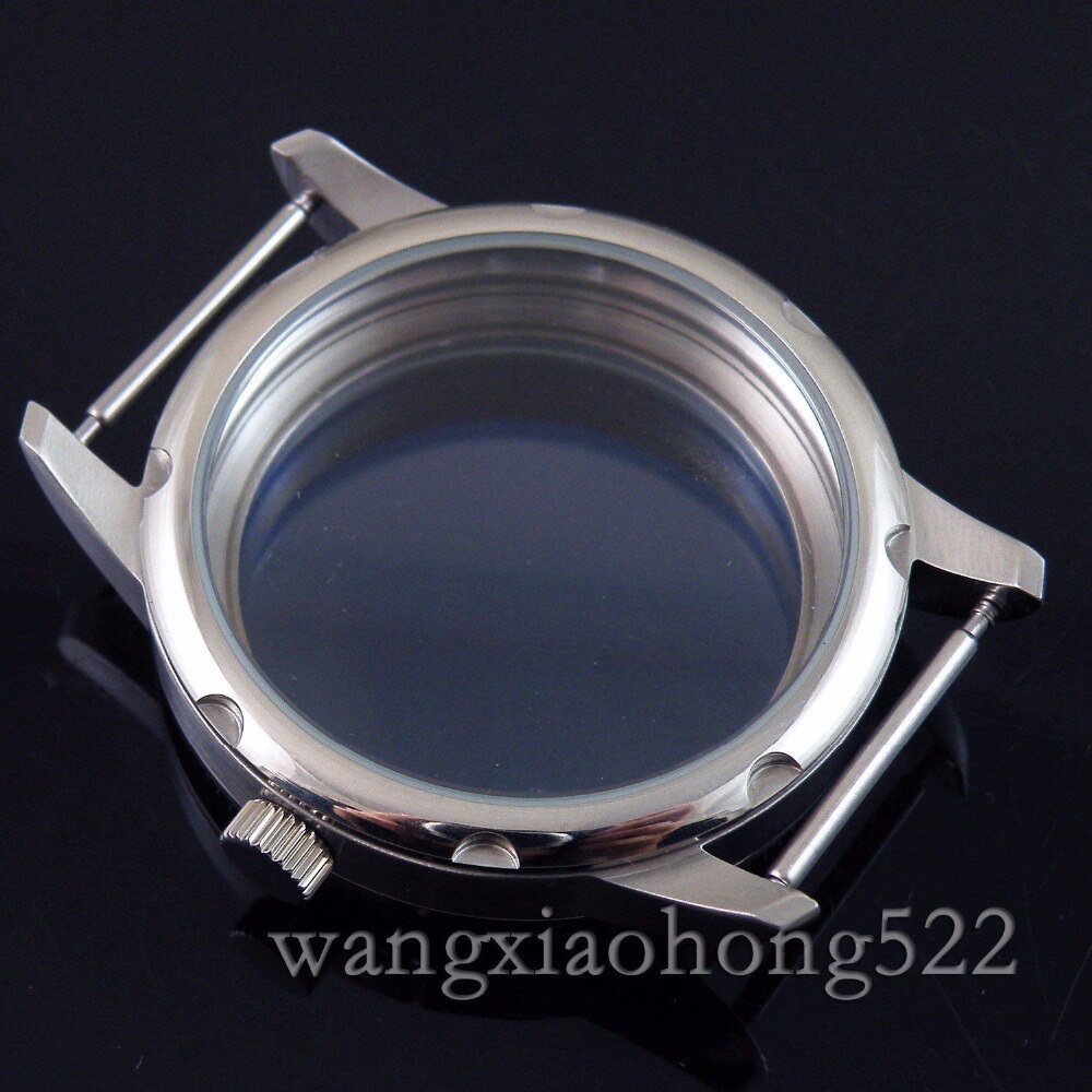 44mm Watch Classic Retro CASE steel fit Unitas 649... – Vicedeal