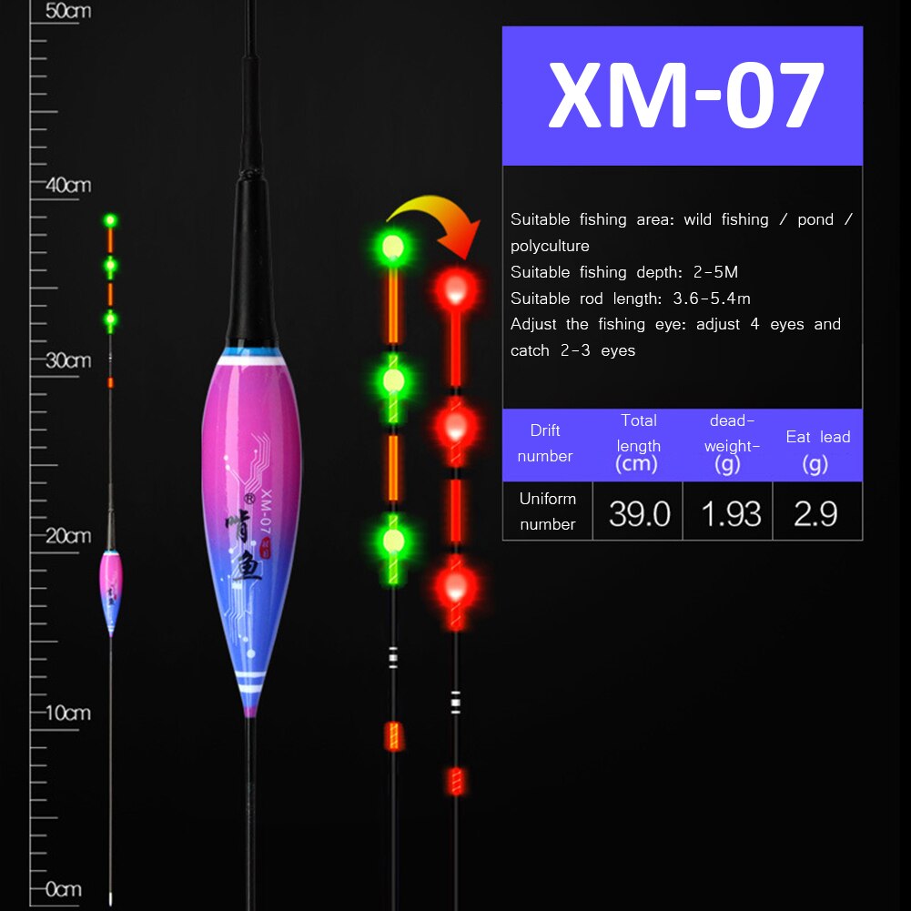 Nano Luminous Electric Fishing Floats Color Changi... – Grandado