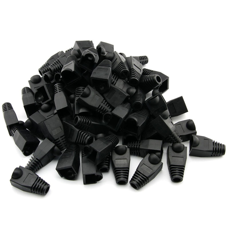 100pcs RJ45 Cat6 Cat5E Plugs Ethernet Network Cabl... – Grandado