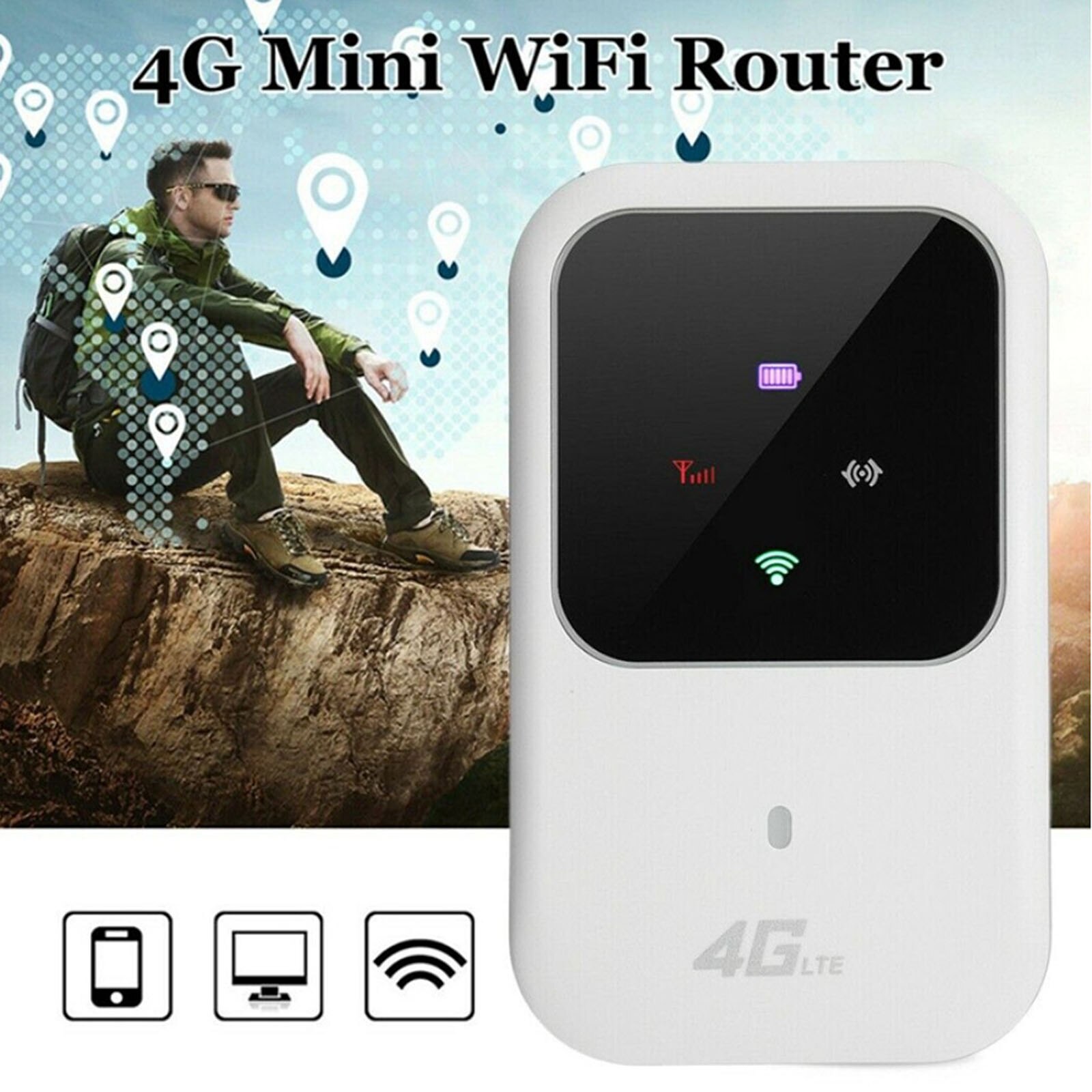4G LTE WIFI Router 150Mbps Handy, Mobiltelefon Bre... – Grandado