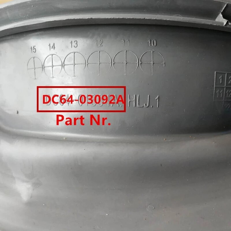 DC64-03092A Deur Rubber Afdichting Voor Samsung Wa... – Grandado