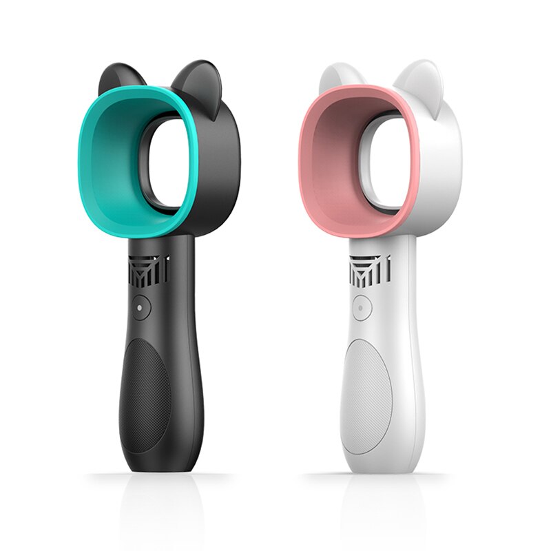 No Leaf Bladeless Cooling Fan Mini Hand Held Fan C... – Vicedeal