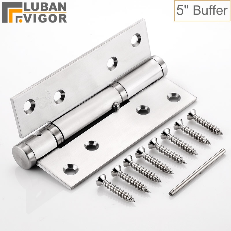 Invisible door Hydraulic buffer hinge,5 inch,90 de... – Grandado
