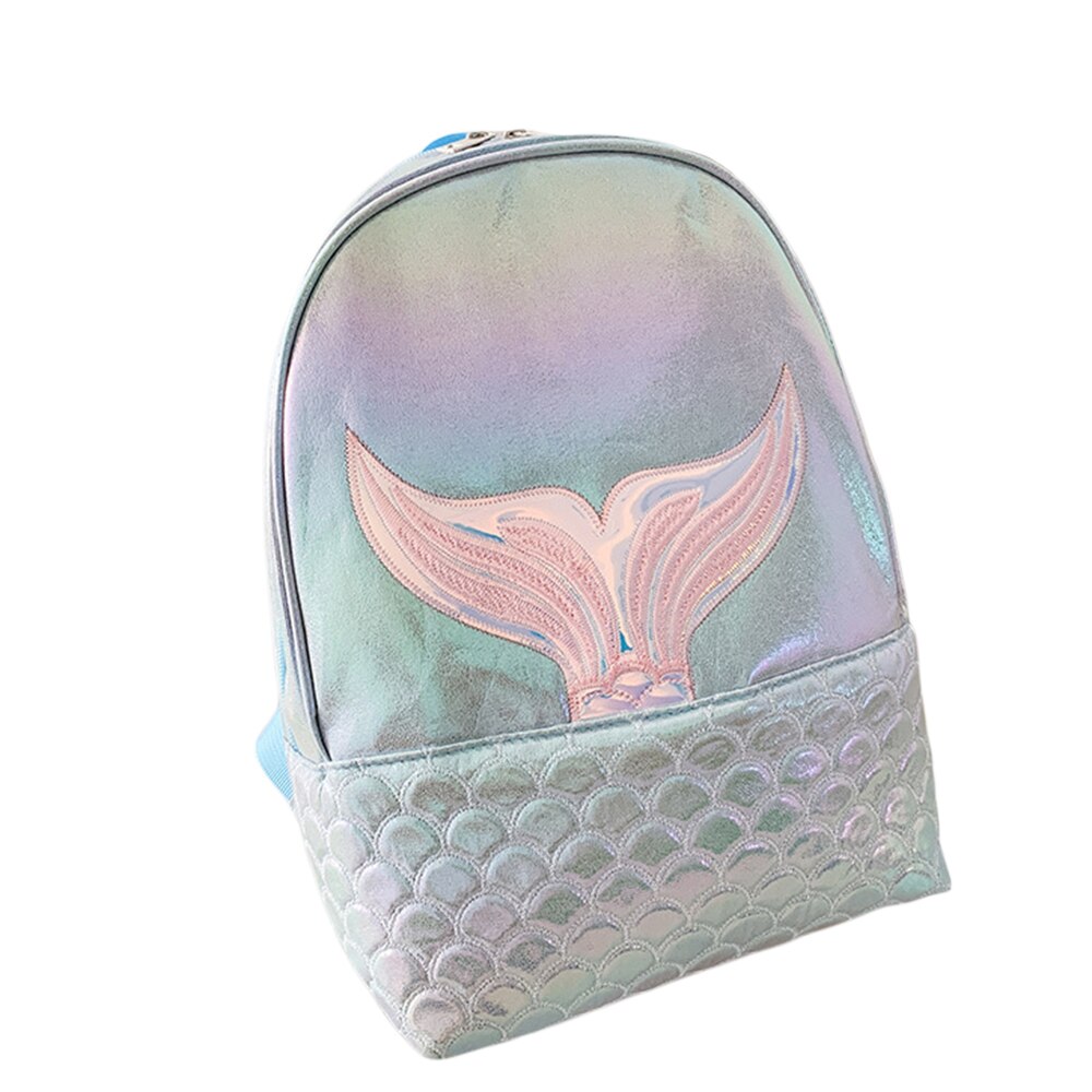 Mermaid Sequin Backpacks Women Ladies PU Leather S... – Grandado