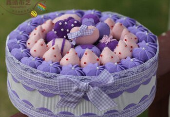 Cake Series Set Box Fabric Felt kit Non-woven clot... – Grandado