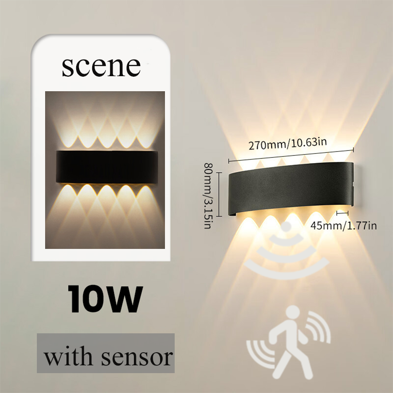 LED Wall Lamp Outdoor Waterproof IP66 Interior Wal... – Grandado