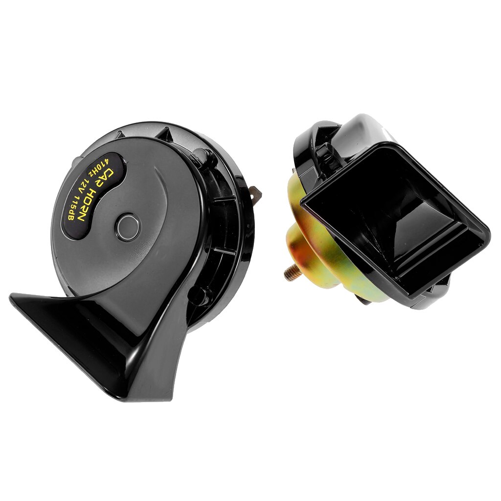 2 x 12V 115dB Snail Horn Universal Car Auto Vehicl... – Grandado