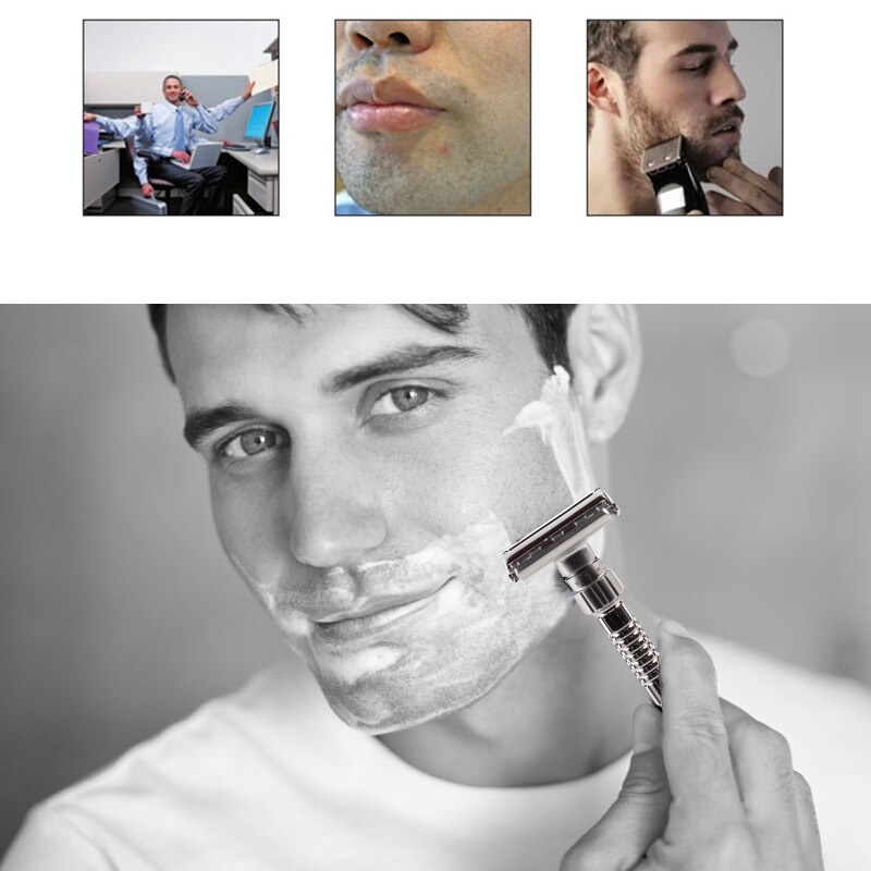 Adjustable Double Edge Shaving Safety Razor Shaver... – Grandado