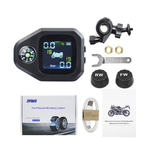 Original Wireless Motorcycle TPMS Tire Pressure Mo... – Vicedeal