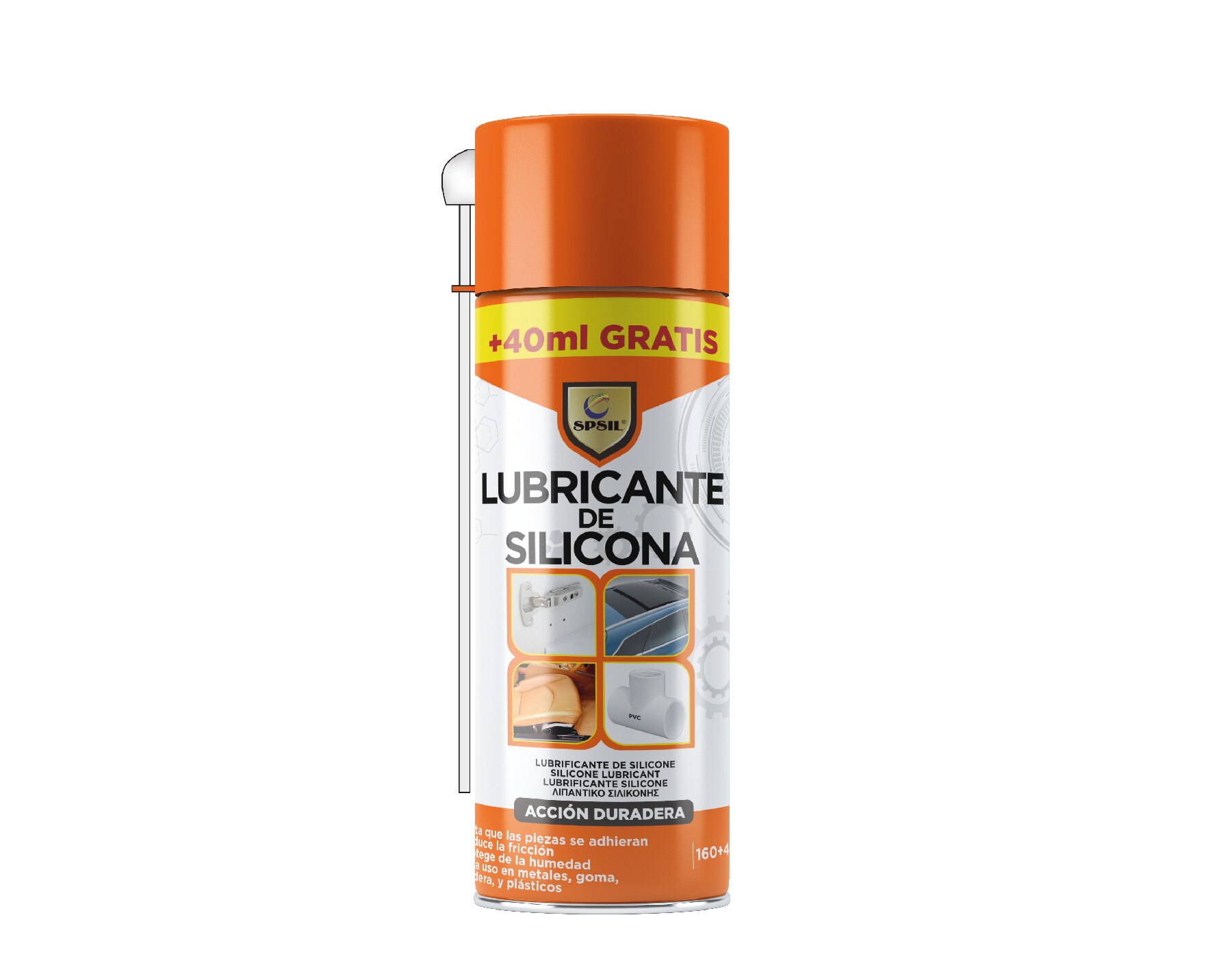 Aceite lubricante de silicona 200ml, multifunción,... – Grandado