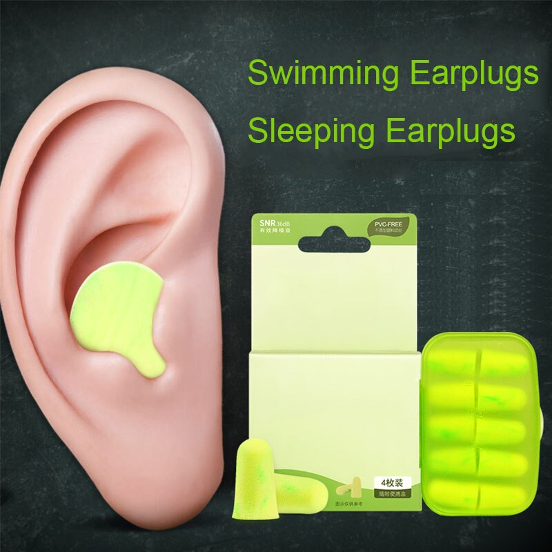 Soft Sleep Earplugs Noise Reduction Soundproof Ear... – Grandado
