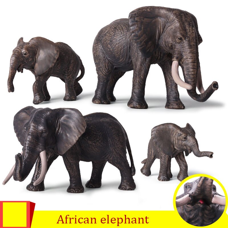 Female African Elephant Toy Figure. – Grandado