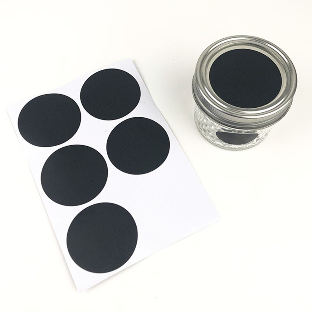 Black Label 5 cm Diameter Round Frosted Blackboard... – Grandado