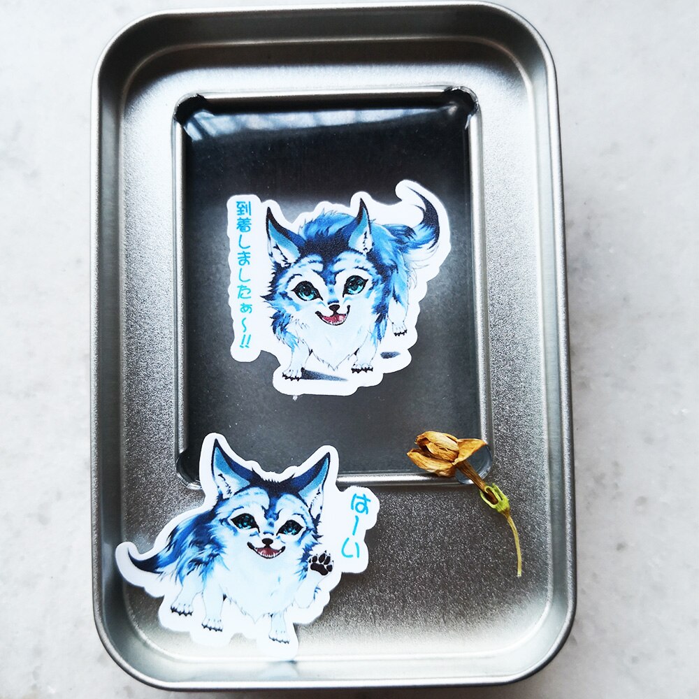 20/40pcs Cute Wolf Baby Cartoon Waterproof Sticker... – Grandado