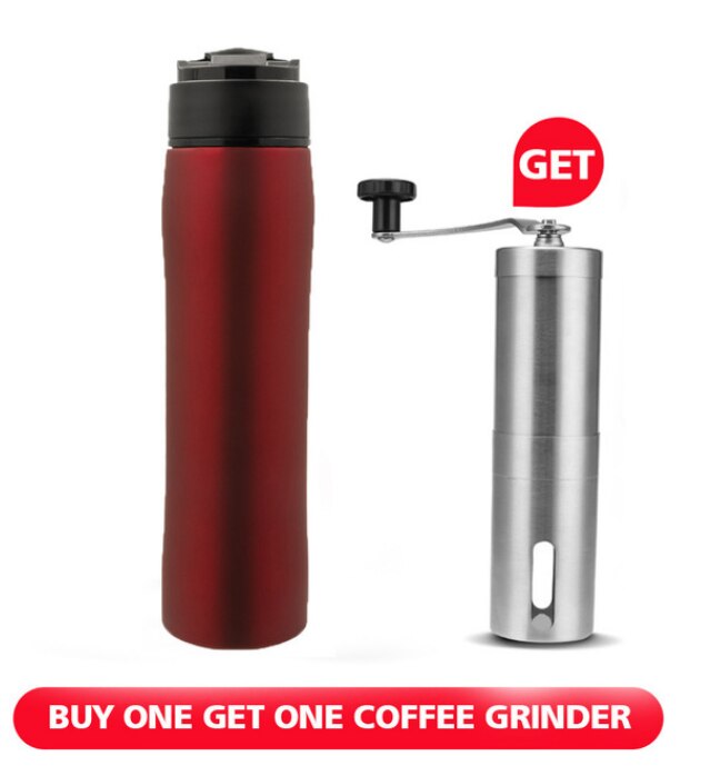 350ML French Press Stianless Steel Portable Coffee... – Vicedeal