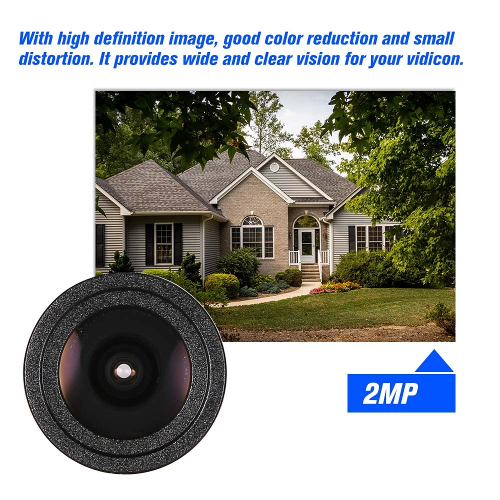 1080P 2.8mm CCTV Security Camera Lens M12 Aperture... – Grandado