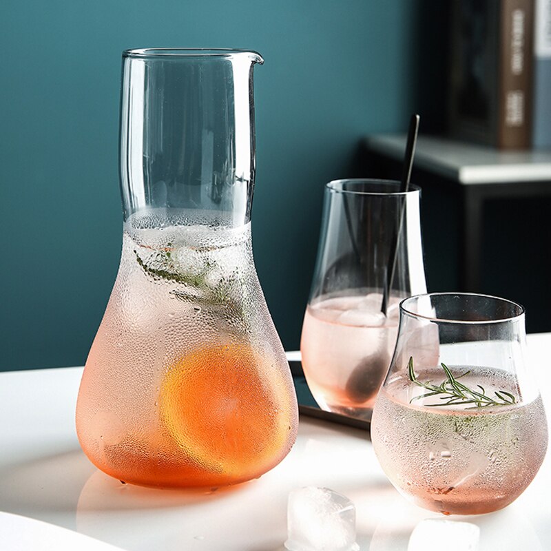 Kettle Glass Water Jug Kettle Tea Pot Gradient pea... – Grandado