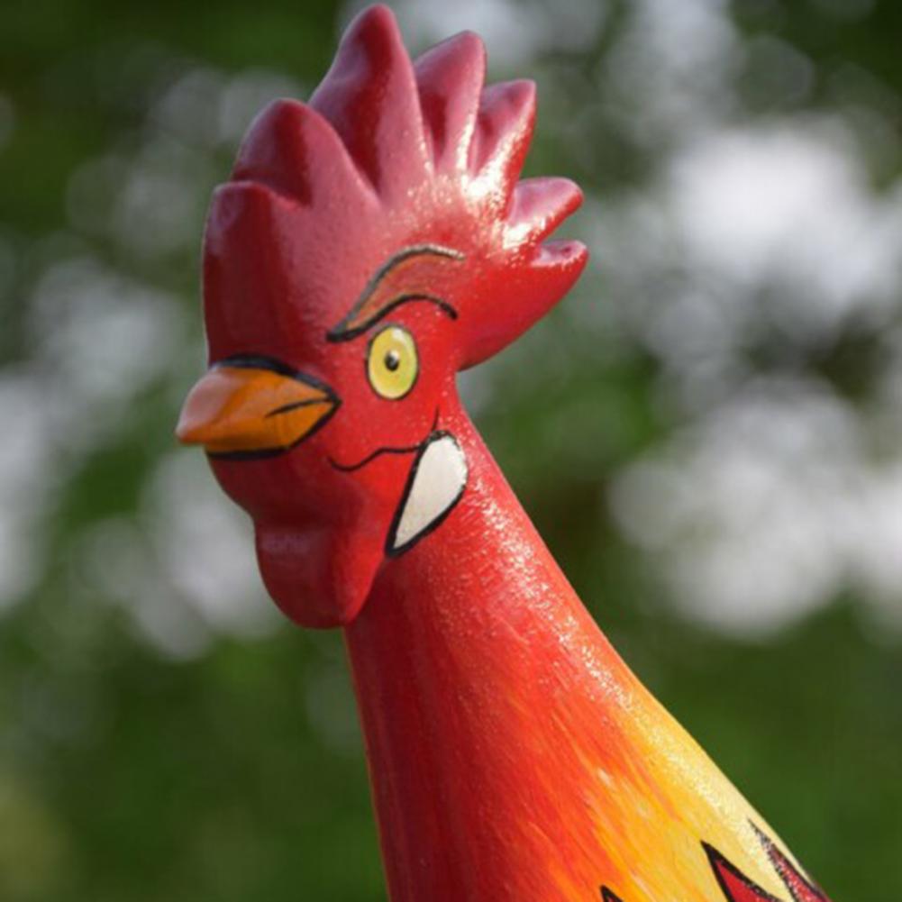 Rooster Windmill Garden Farm Decor Courtyard Plug ... – Grandado