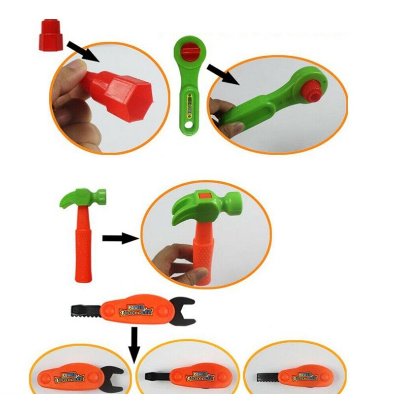 Repair Tools Toy Pretend Play Toy Set Playset Cons... – Grandado