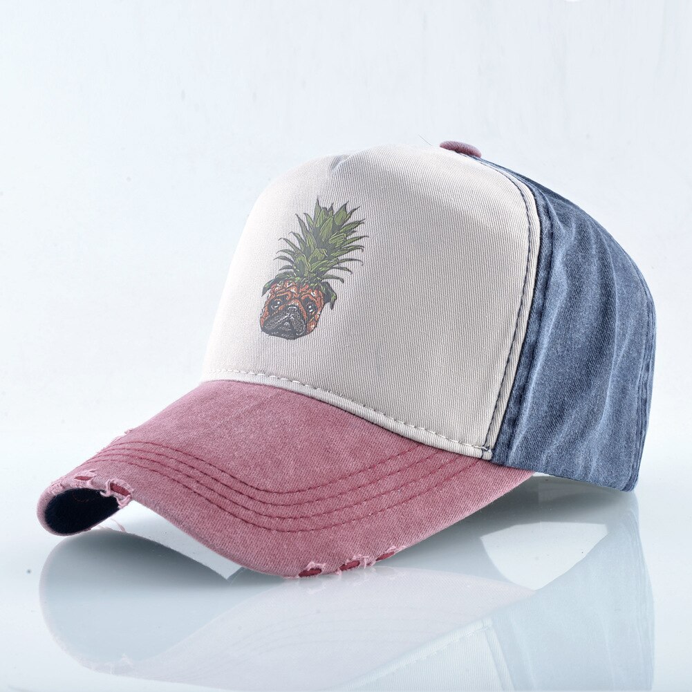 Lastebil lue stil ananas hund baseball cap kvinne ... – Grandado