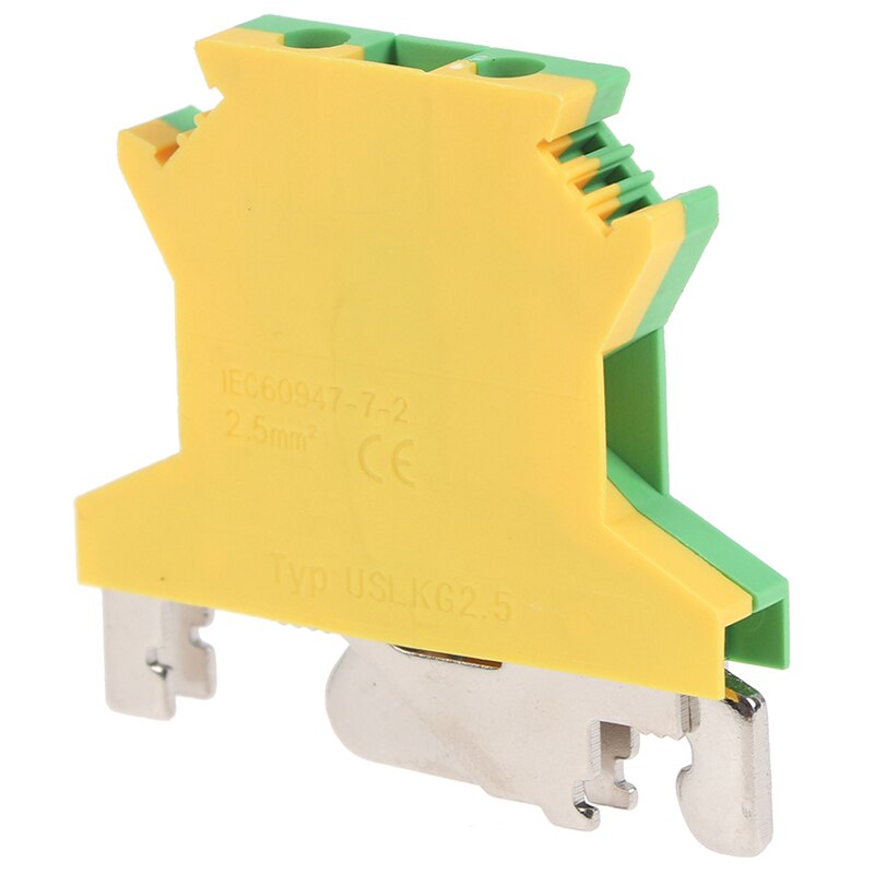 5PCS USLKG2.5 Universal DIN Rail Mounted Grounding... – Grandado