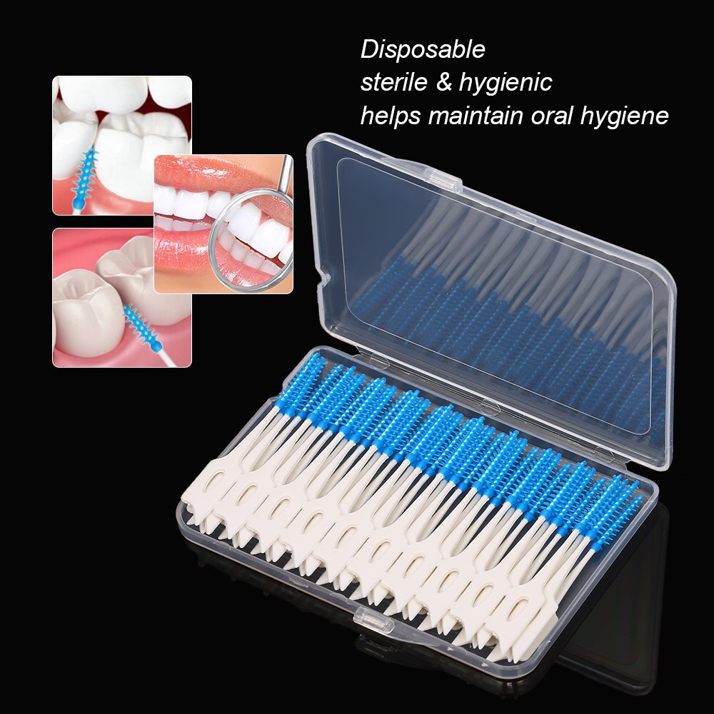 40pcs Double-ended Toothpick Soft Silicone Tooth P... – Grandado