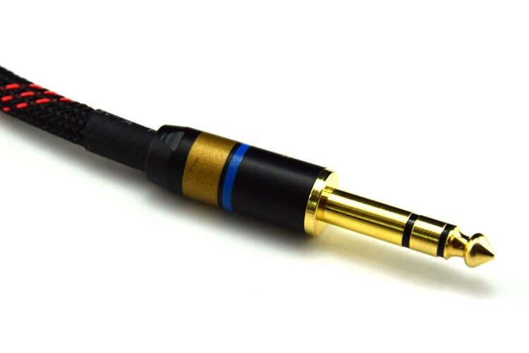 Hi-Fi Stereo 6.35mm to 2 RCA Cable Pure Copper Sin... – Grandado