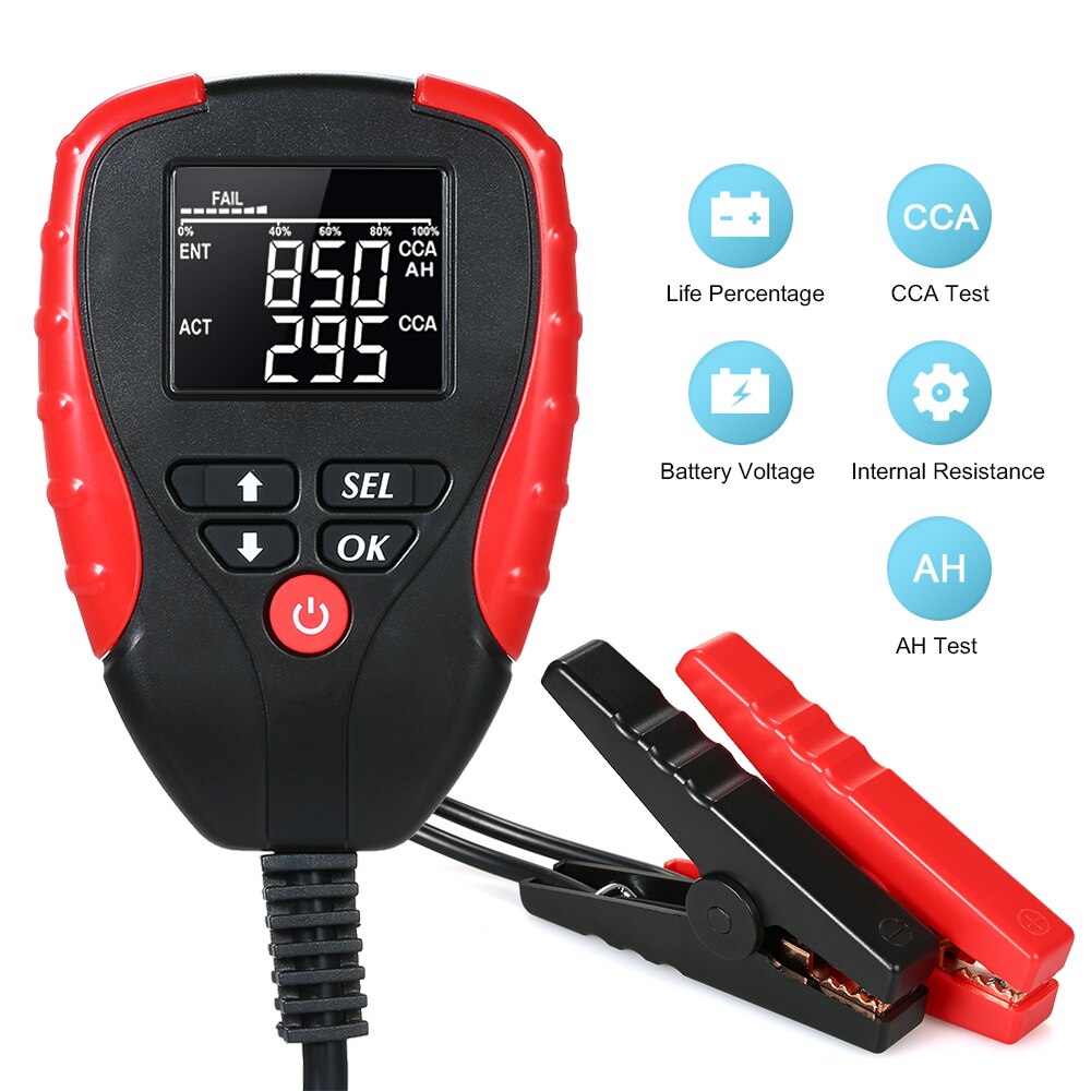 Digital 12V Car Battery Tester Automotive Battery ... – Grandado