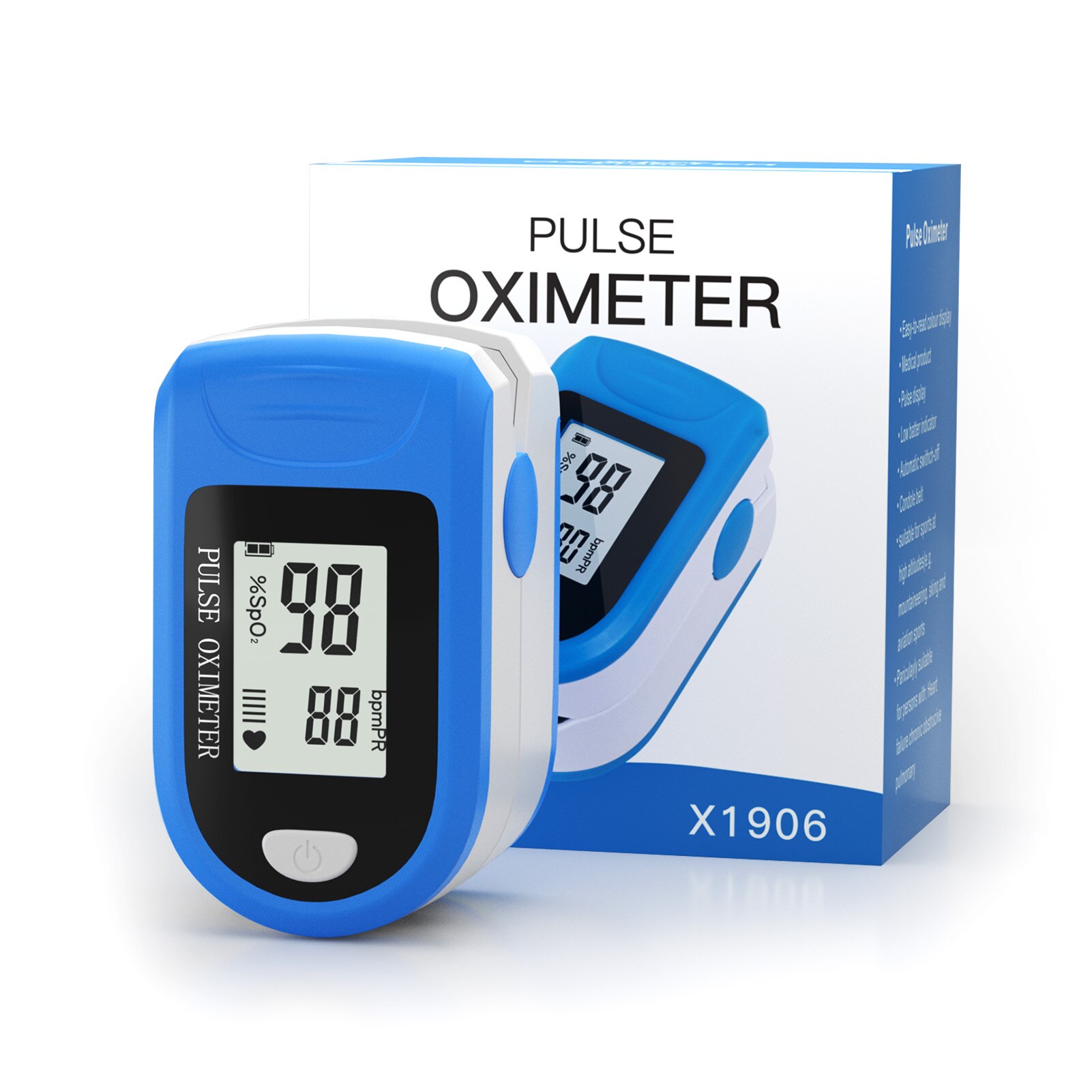 Spo2 Finger Oximeter Oxygen Saturation Monitor Ole Vicedeal