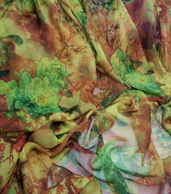 Dress Dancing Fabric Flowing 30D Chiffon Fabric Co... – Vicedeal