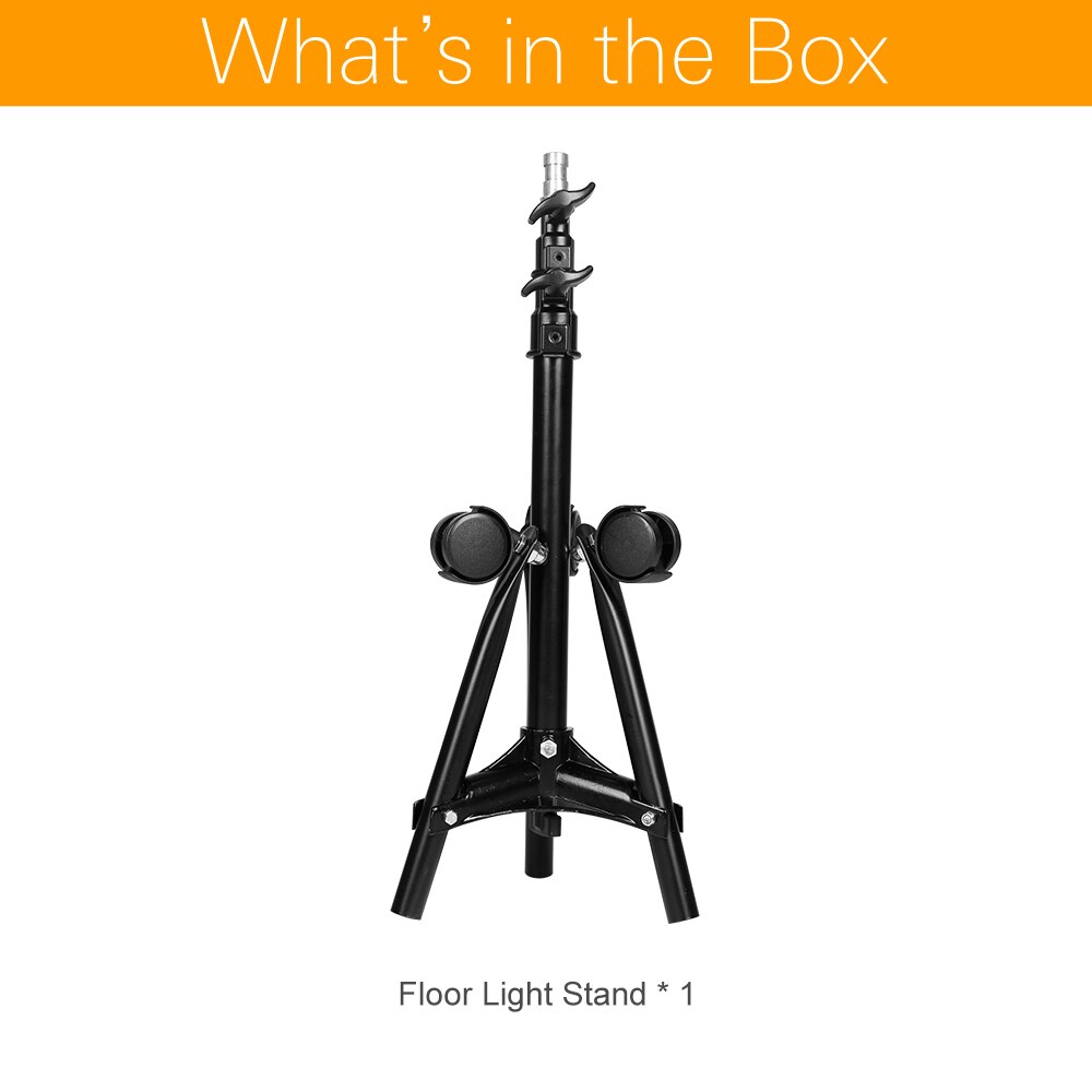 70cm Durable Folding Dolly Wheels Floor Light Stan... – Grandado