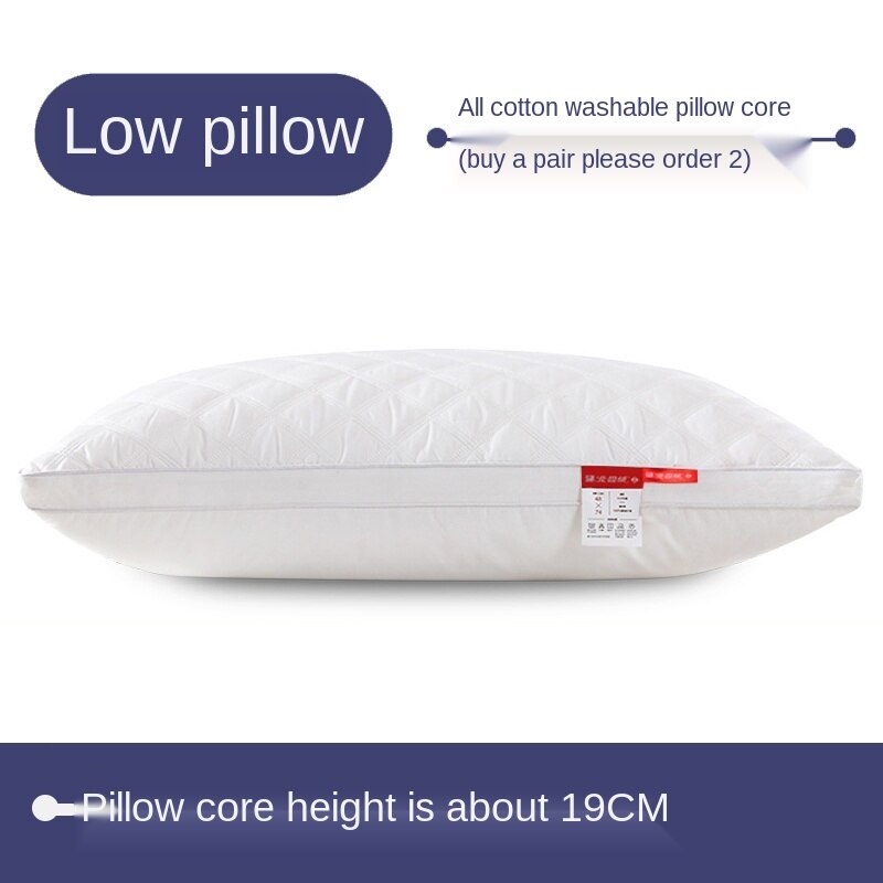 A pair of pillows, single and double pillow core, ... – Grandado