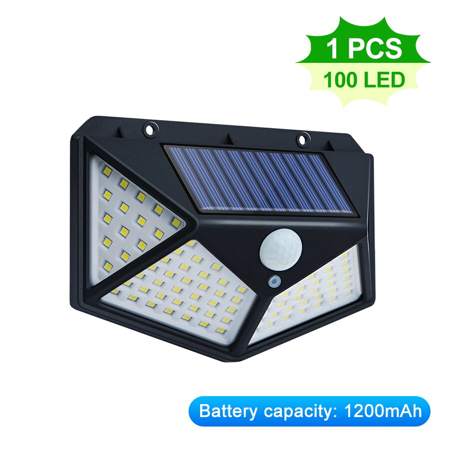 100LED Solar Lamp Outdoor Waterproof Solar Powered... – Grandado