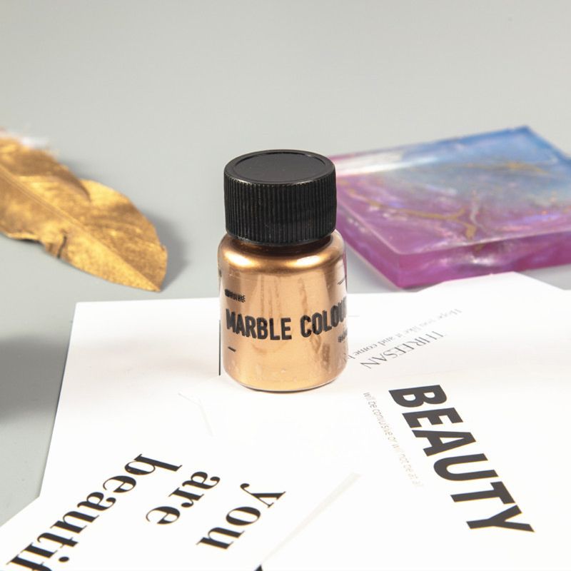 15g Epoxy Resin Colorant Glitter Marble Metallic Pigment Resin Jewelry ...