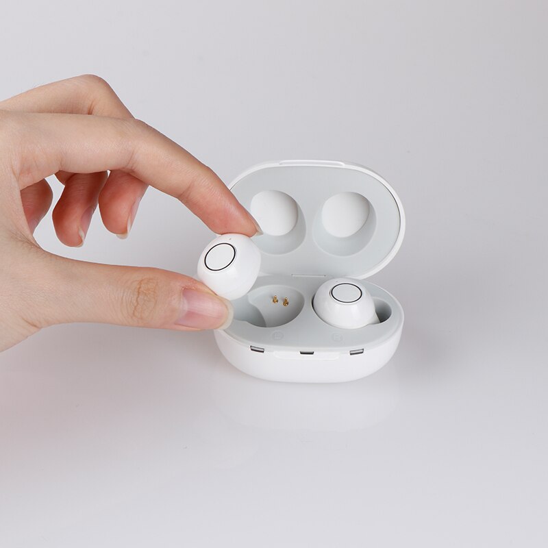 1 Pair USB Rechargeable Invisible Hearing Aids ITE... – Grandado