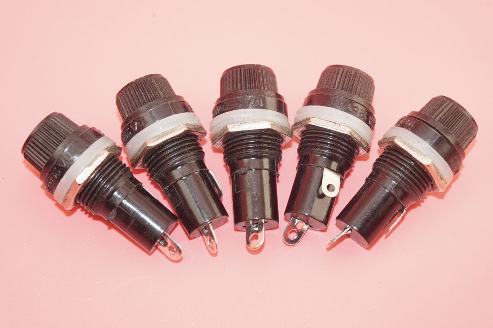 5 PCS/Lot Round Spade Terminal Fuse Holder 15A 12V... – Grandado