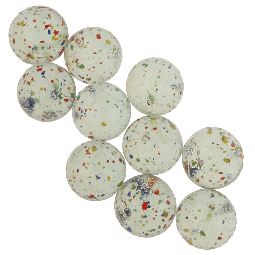 My Toy House Glass Marbles, Set of 10, 0.98-inch G... – Grandado