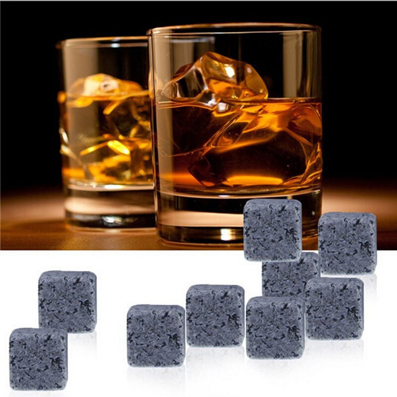 9 stücke Wein Ice Cube Zubehör Wein Whisky Eis Ste... – Vicedeal